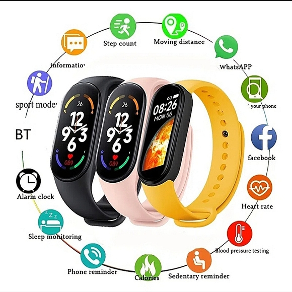Hysmart | Accessories | 222 New Smartband Fitness Smart Bracelet | Poshmark